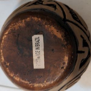 Other | Set Of 2 Pieces Of Pottery Pots Planters Made In Brazil | Poshmark